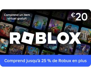 Roblox robux - Comparez les prix et achetez sur prix.net
